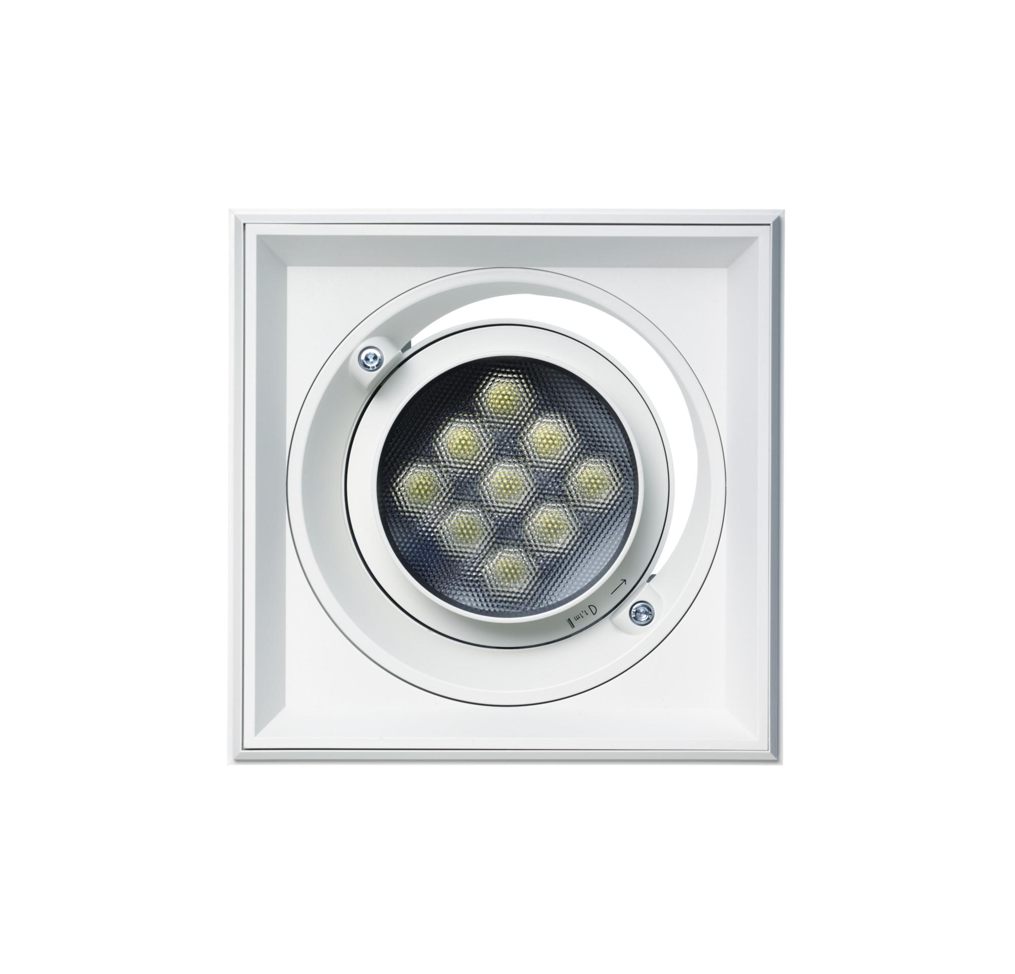 Quintessence recessed spotlight square - Casambi