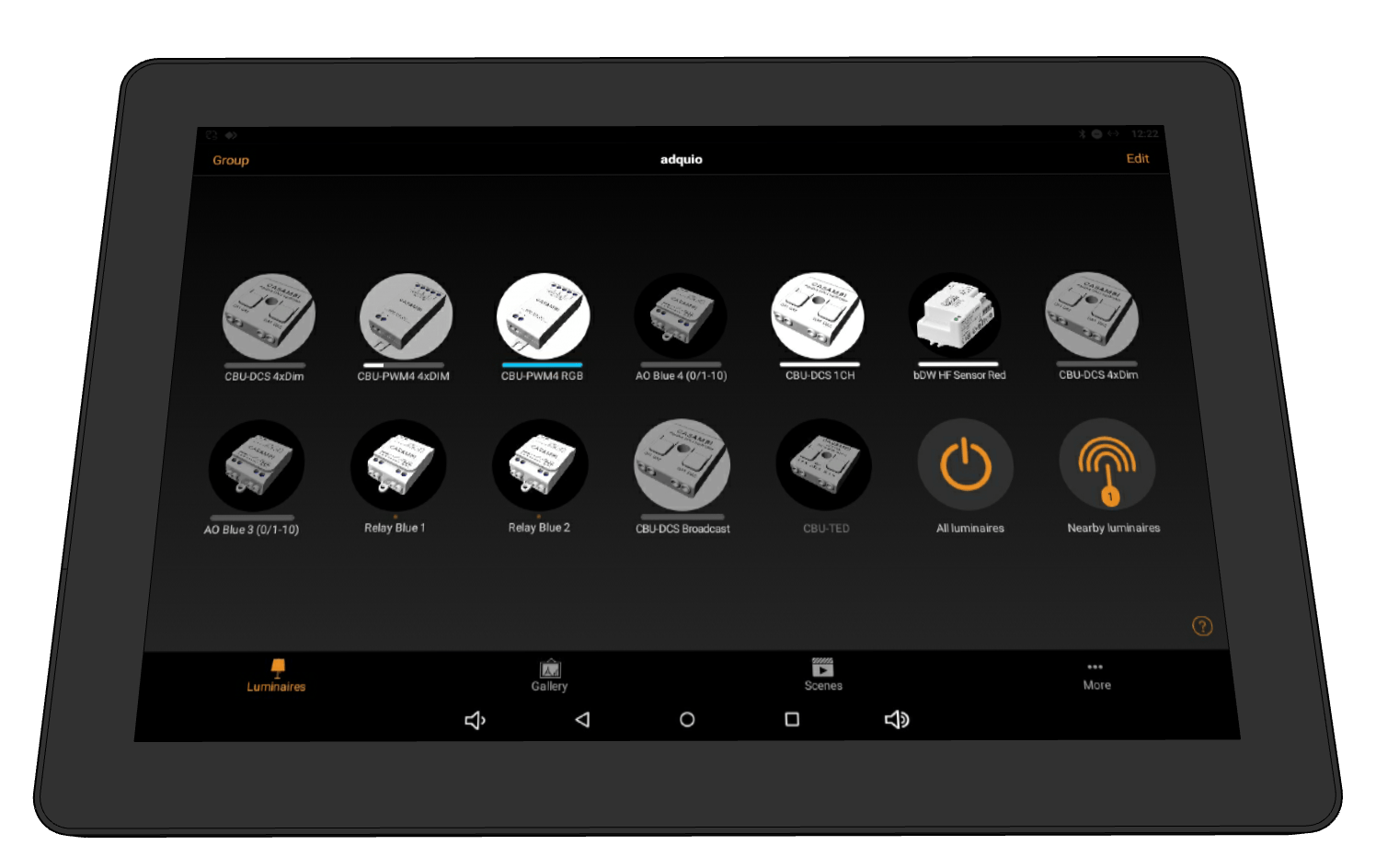 Adquio Screen Casambi Gateway - Casambi