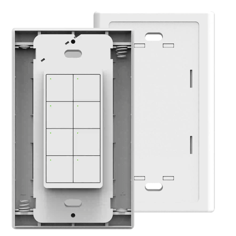 ATOM Series Wall Switch Battery Version 8 Buttons - Casambi